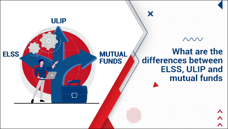 Difference between ELSS vs ULIP vs Mutual Funds